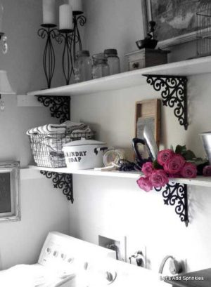 10 Cool Ways to Decorate with Brackets - HomeDesignInspired