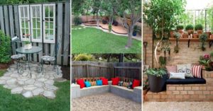 23 Easy-to-Make Ideas Building a Small Backyard Seating Area ...