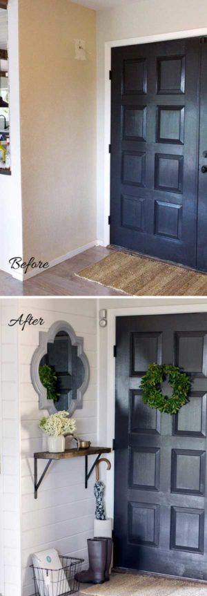 Truly Awesome Ways to Give a Makeover to a Small Entryway ...