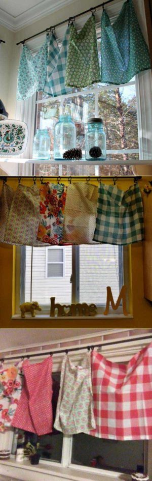 20 Cheap and Easy DIY Window Valance Ideas You'll Love