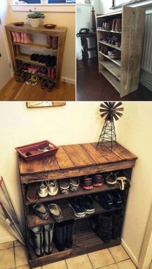 Homemade Entryway Projects With Reclaimed Wood - HomeDesignInspired