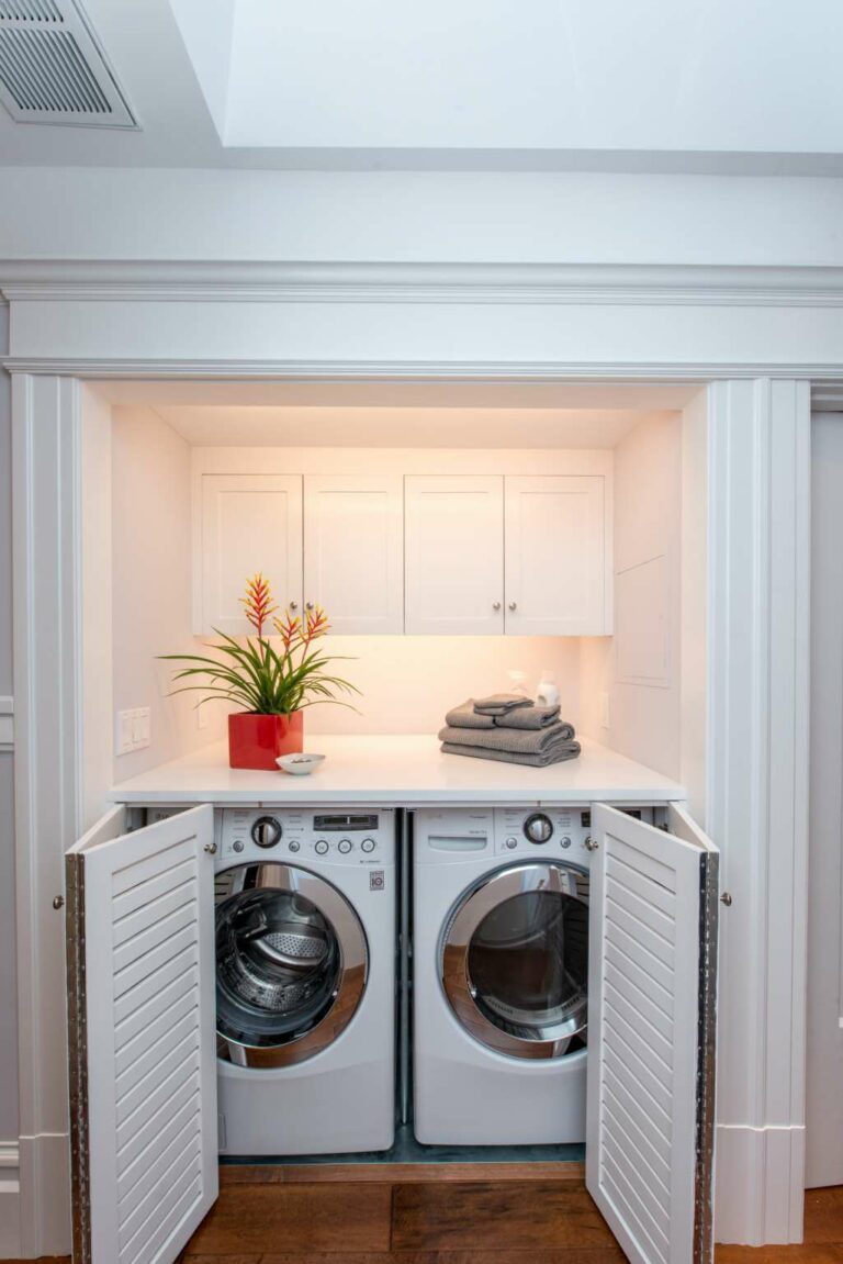10 Creative Ways To Hide A Washer and Dryer In Your Home