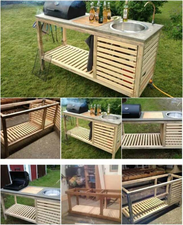 17 Simple and Affordable DIY Outdoor Kitchen Plans