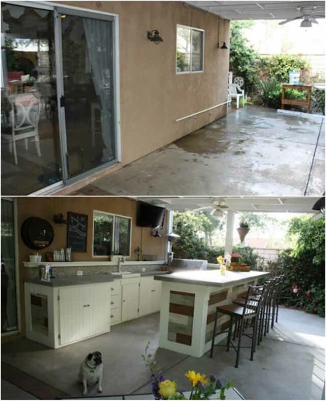 17 Simple and Affordable DIY Outdoor Kitchen Plans