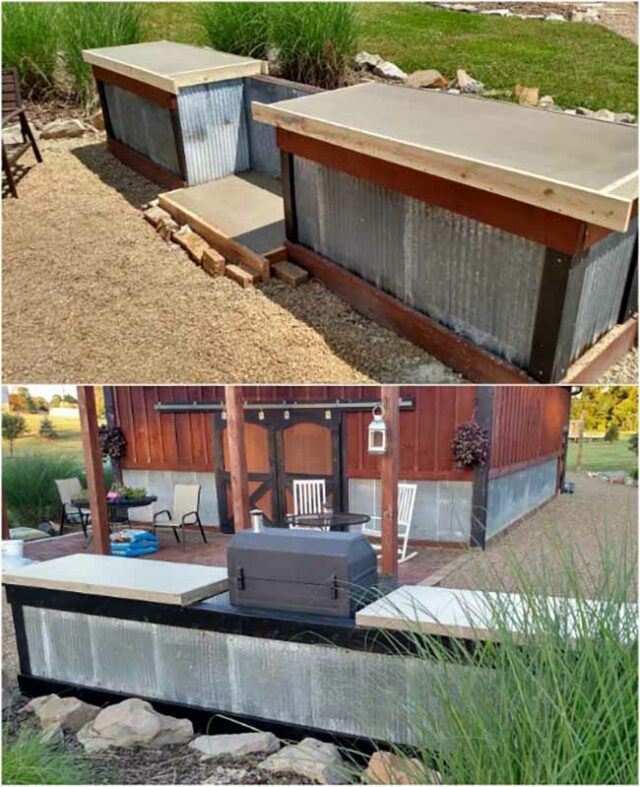 17 Simple and Affordable DIY Outdoor Kitchen Plans