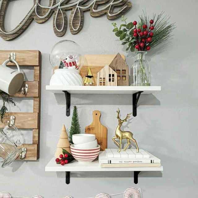 Best 35 Festive Christmas Shelf Ideas: Transforming Your Home with ...