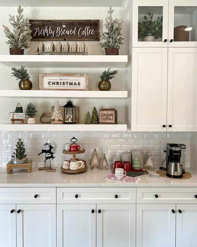 Best 35 Festive Christmas Shelf Ideas: Transforming Your Home with ...