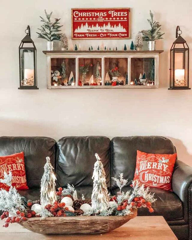 Best 35 Festive Christmas Shelf Ideas: Transforming Your Home with ...