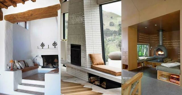 100 Reading Nooks Next to Fireplaces for Ultimate Relaxation