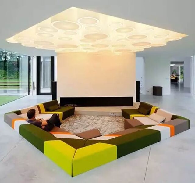 45 Indoor Conversation Pit Design Ideas for Modern Homes