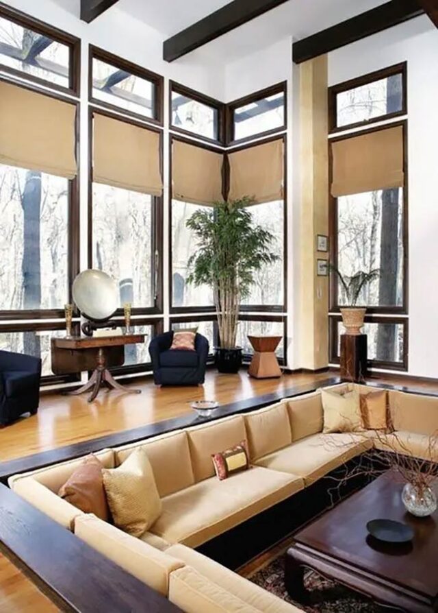 45 Indoor Conversation Pit Design Ideas for Modern Homes
