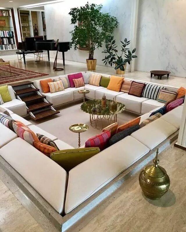 45 Indoor Conversation Pit Design Ideas for Modern Homes
